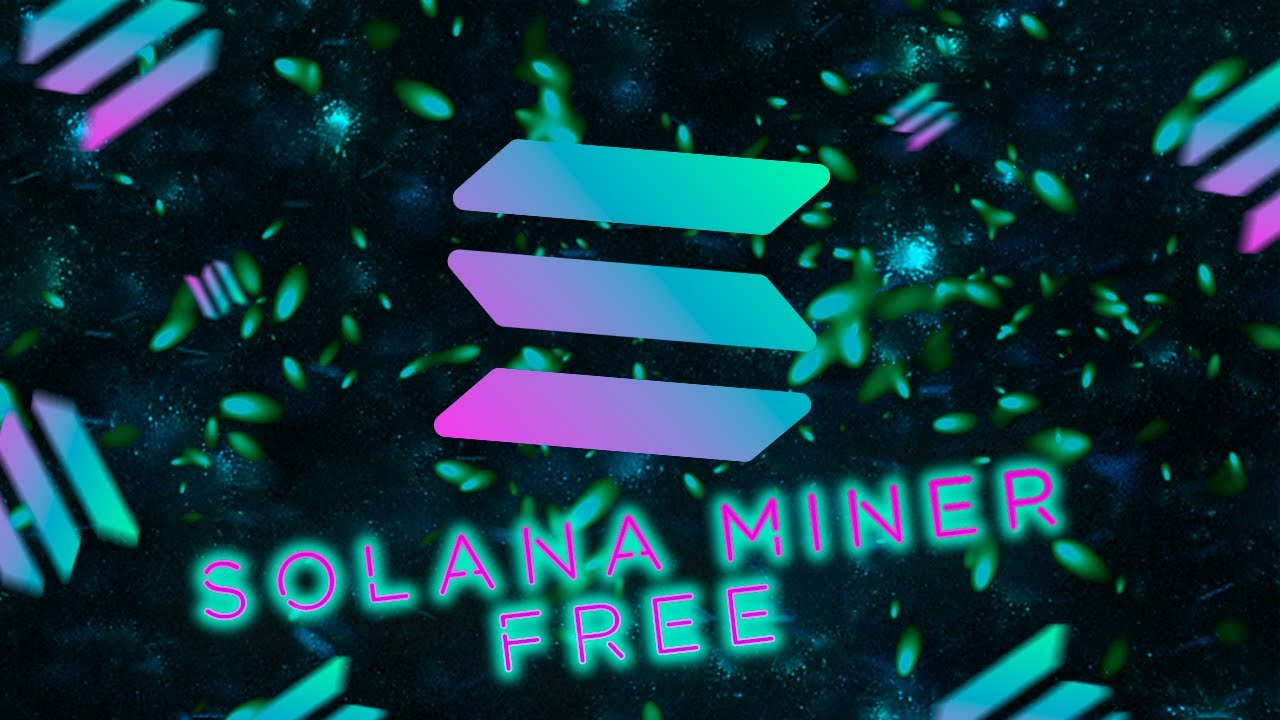 SOLANA MINER | How to mine SOL | BEST MINER 2022 - YouTube
