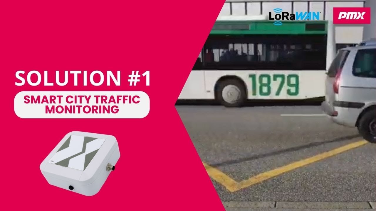 Smart City Traffic Monitoring Solution #1 | PMX TCR Radar Counter in ...