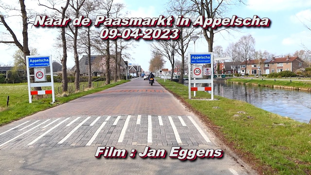 Naar de Paasmarkt in Appelscha 09 04 2023 - YouTube