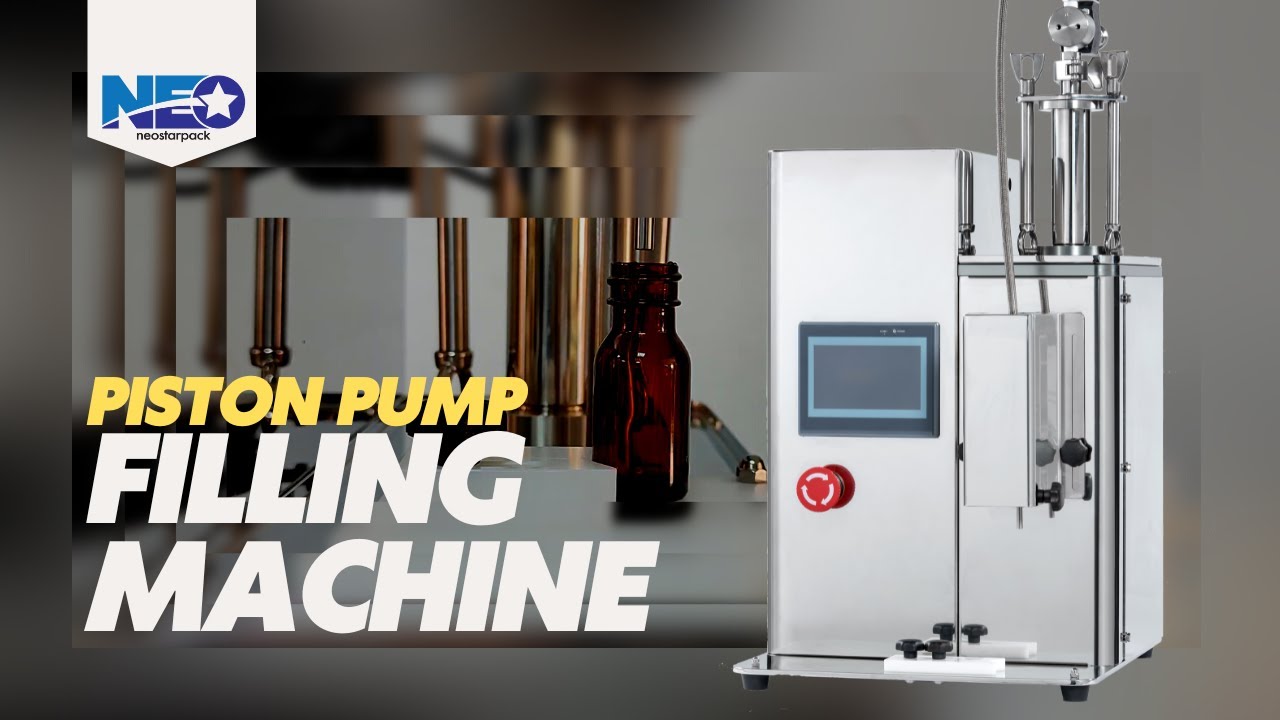 High Accuracy Piston Pump Filling Machine | Reagent, Cosmetics, Syrup ...