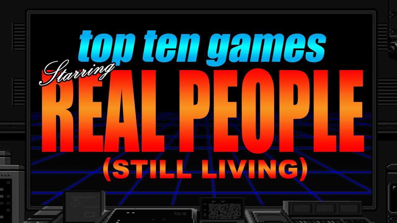 Top 10 Video Games Starring Real People (Still Living) - YouTube