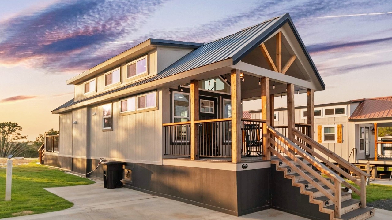 The Most Beautiful Park Model with 3 Beds - YouTube