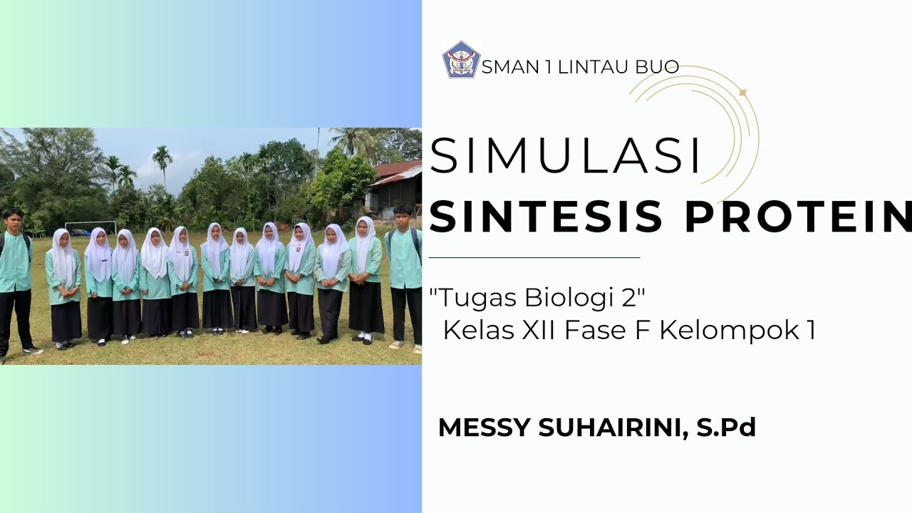 Simulasi Proses Sintesis Protein - YouTube