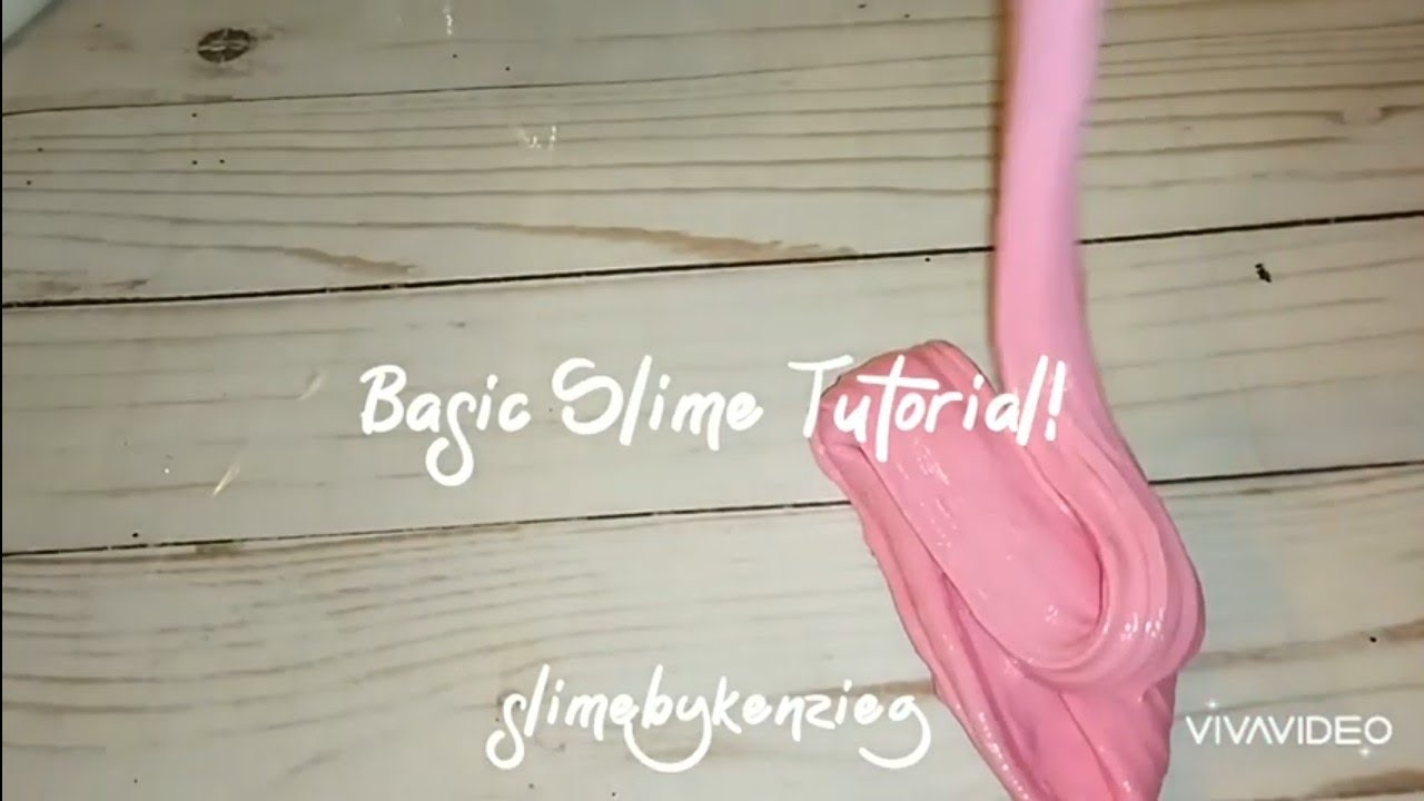 This is a revised basic slime tutorial! - YouTube