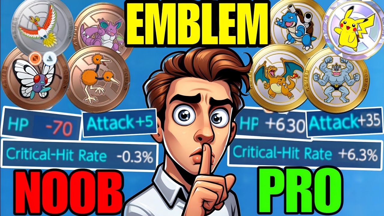 Secret Emblem build that Pro Players don't want you to Know 🤫🔥 ll ...