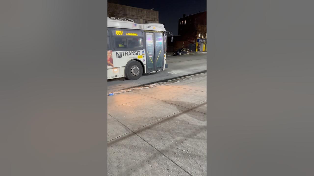 (Rare) NJT 2013 NABI 40-SFW 6425 416.15 66V to UCC Cranford via MTNSIDE & Vauxhall #njtransit ...