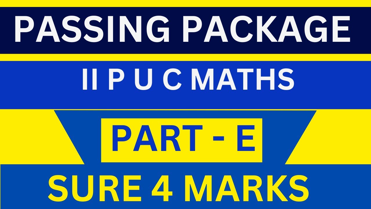 PASSING PACKAGE/II P U C MATHS/PART - E/ 4 MARKS /CONTINUITY/FIND THE ...