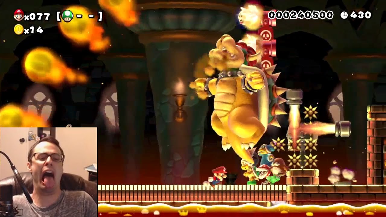 Mario Maker - Bowsers Are Red, But Mario's Blue | Super Expert Is A ...