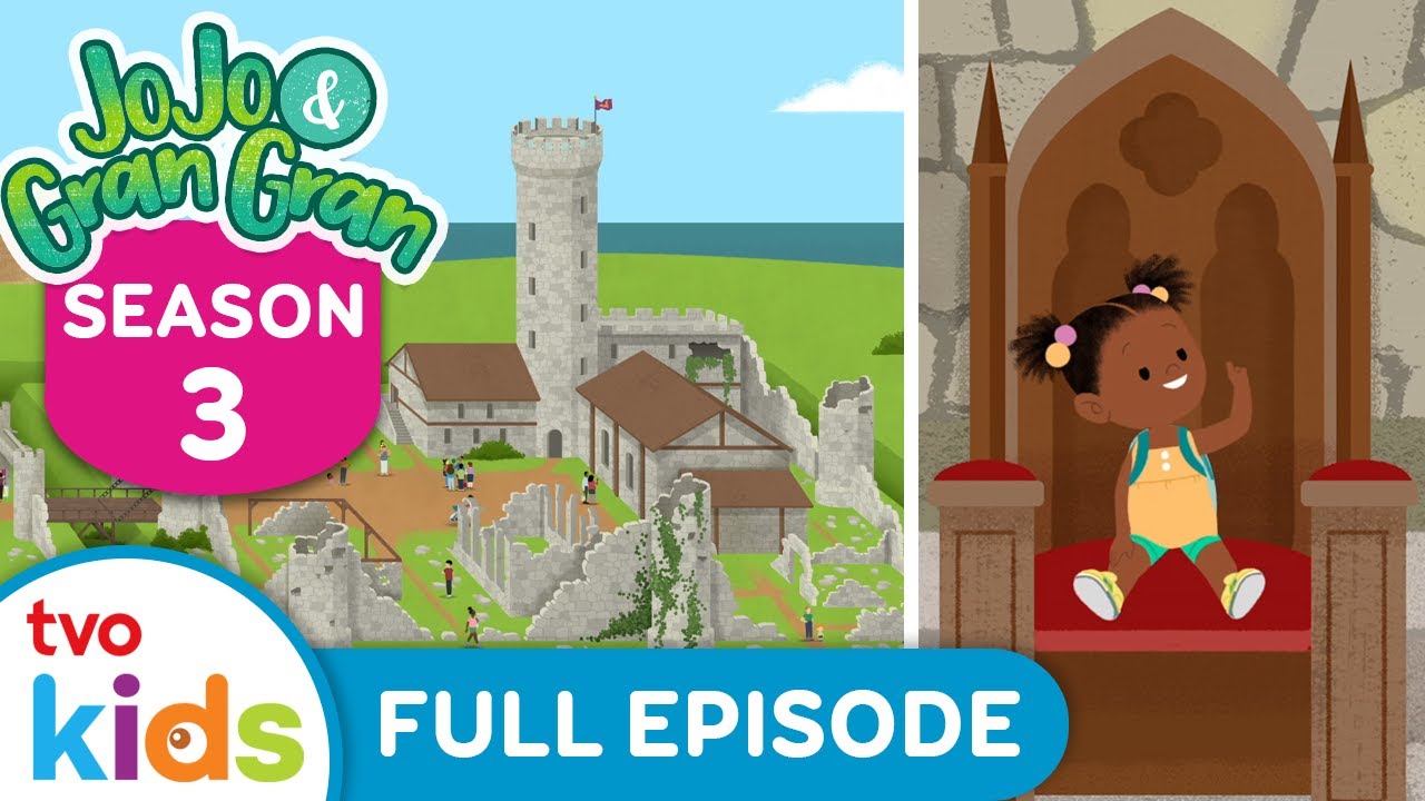 It's Time to Visit a Castle 🏰 JOJO & GRAN GRAN | Use Imagination For ...