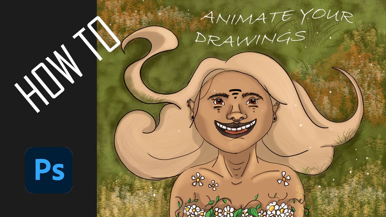 How to animate in photoshop | animate your drawings - YouTube
