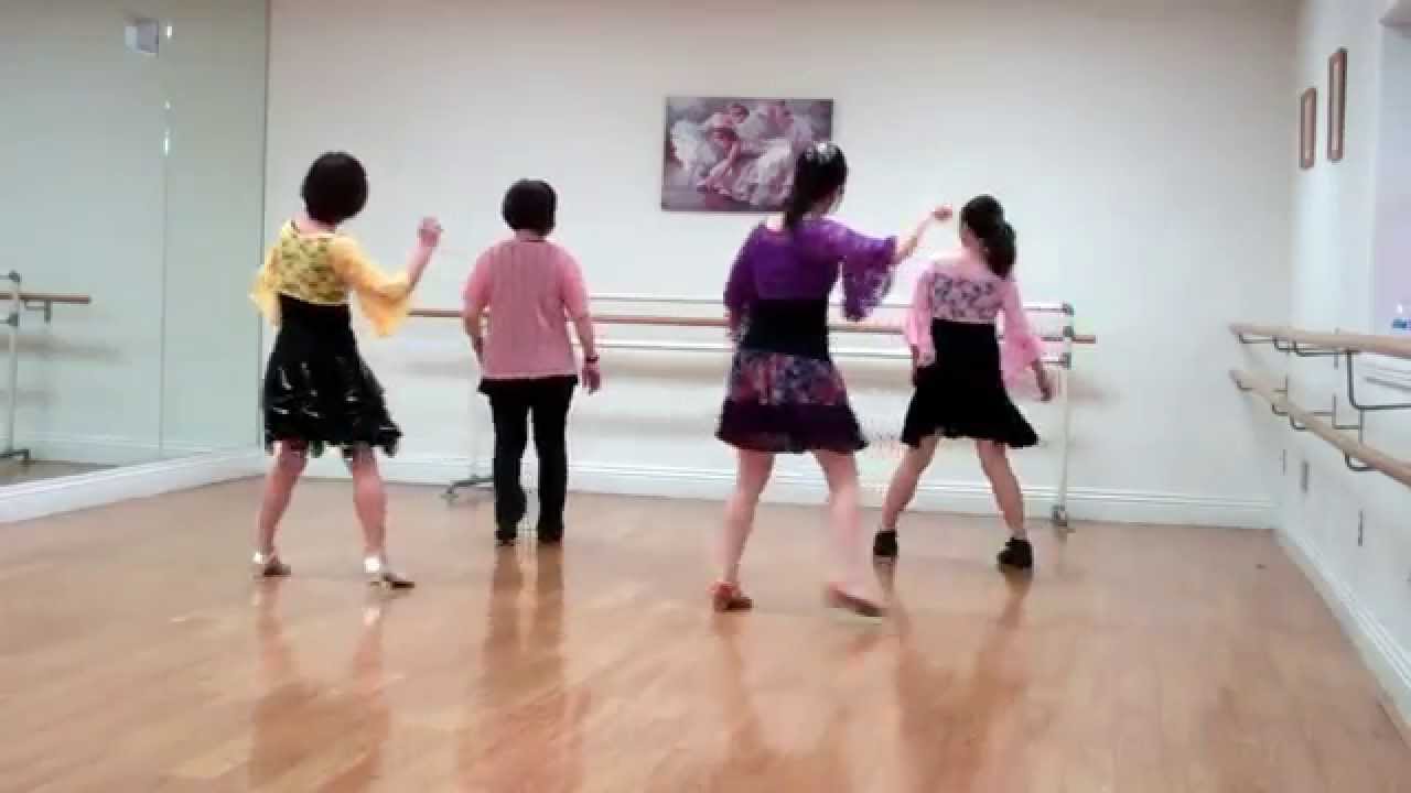 Footprints On The Water Line Dance（排舞：水上足跡） - YouTube