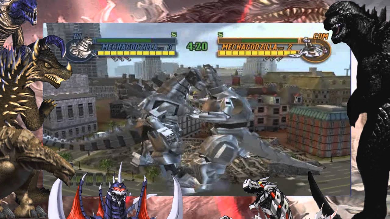 Godzilla Game / Mech Godzilla 3 vs Mech Godzilla 2 - YouTube