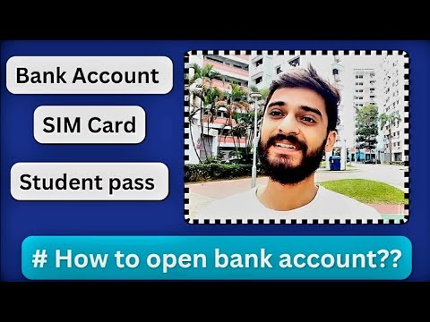 #Singapore🇸🇬 Bank account, SIM Card, Student Pass ?? - YouTube