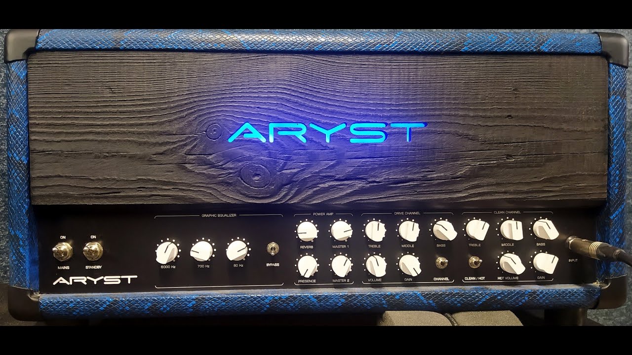 ARYST Dumble-style all tube guitar amp with extra features - YouTube