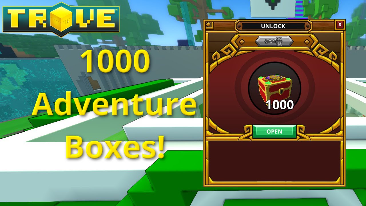 [Trove] 1000 Boxes - Adventure Boxes! Are They Worth Opening? - YouTube