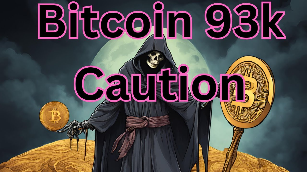 Bitcoin 93k Caution #crypto #grt #xrp #algo #ankr #btc - YouTube
