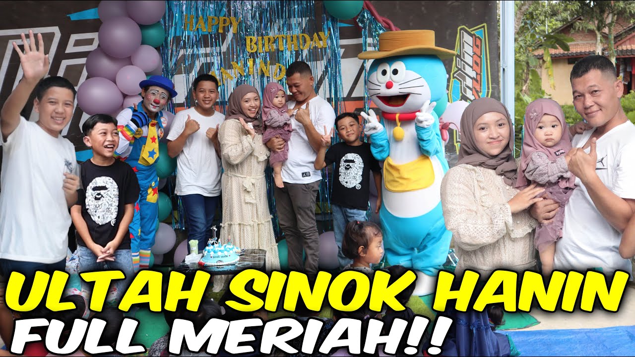 ULANG TAHUN SINOK HANIN, KAK DITDIM IKUT MERAMAIKAN - YouTube