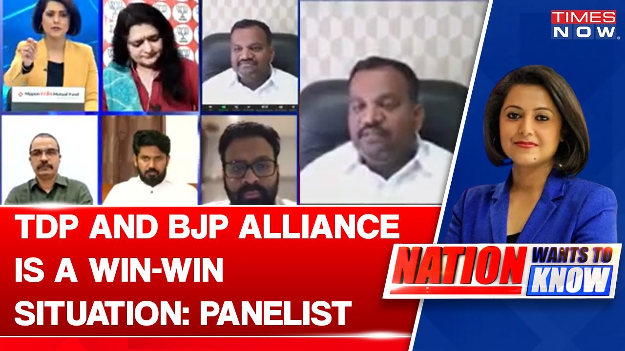 Alliance Between TDP & BJP Has Always Been A Win-Win Situation, Says ...
