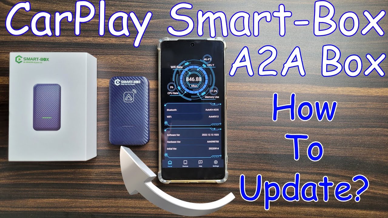 Update Software Version of A2A Box | CarPlay Smart Box | Wireless ...