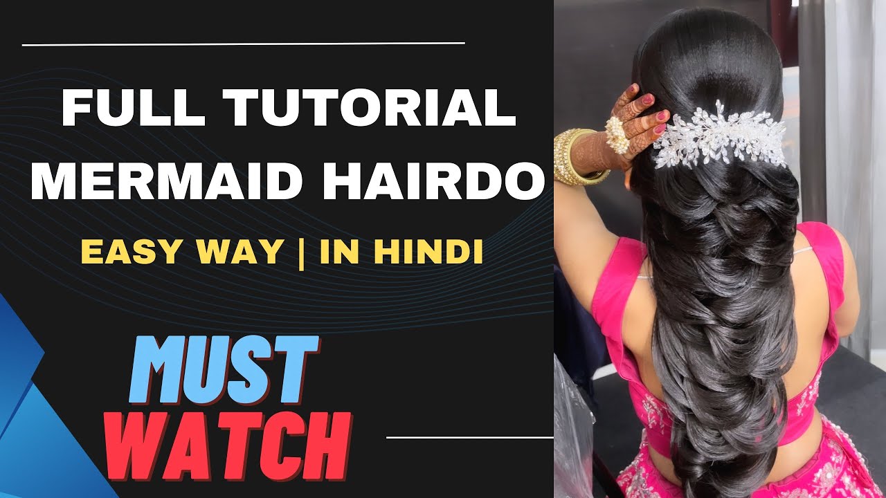 Easy Mermaid Braid Hairstyle Tutorial || Advance Latest Mermaid ...