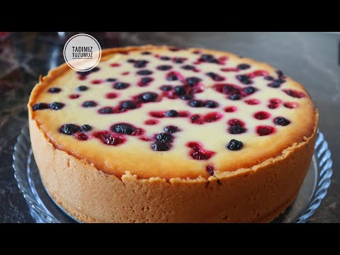 Öyle BİR CHEESECAKE YAPTIM Kİ Labne yok ✅ Mackarpone yok ✅ Quark Yok ✅ SÜT KREMASI YOK