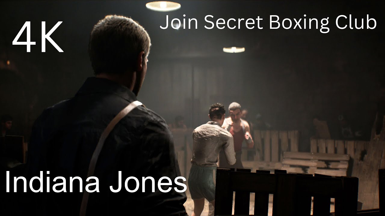 Indiana Jones and the Great Circle : Join The Secret Boxing Ring 4K ...