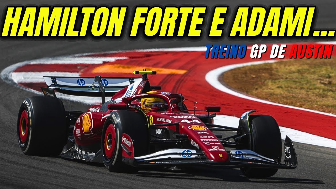 Hamilton ANDA FORTE e faz bons tempos, mas ADAMI faz estratégia ...