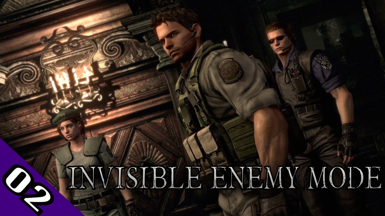 Let’s Play - Resident Evil Remake HD Remaster - (INVISIBLE ENEMY MODE ...