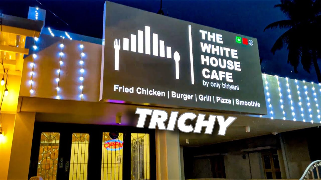 The white house cafe Trichy - Anna Nagar - JustJerrys - YouTube