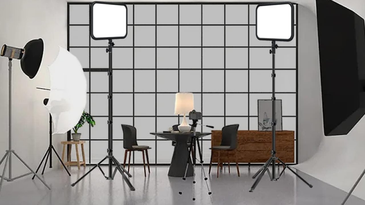 LED Video Lighting Kit 2 Pack, 45W LED Video Light Panel Studio ...