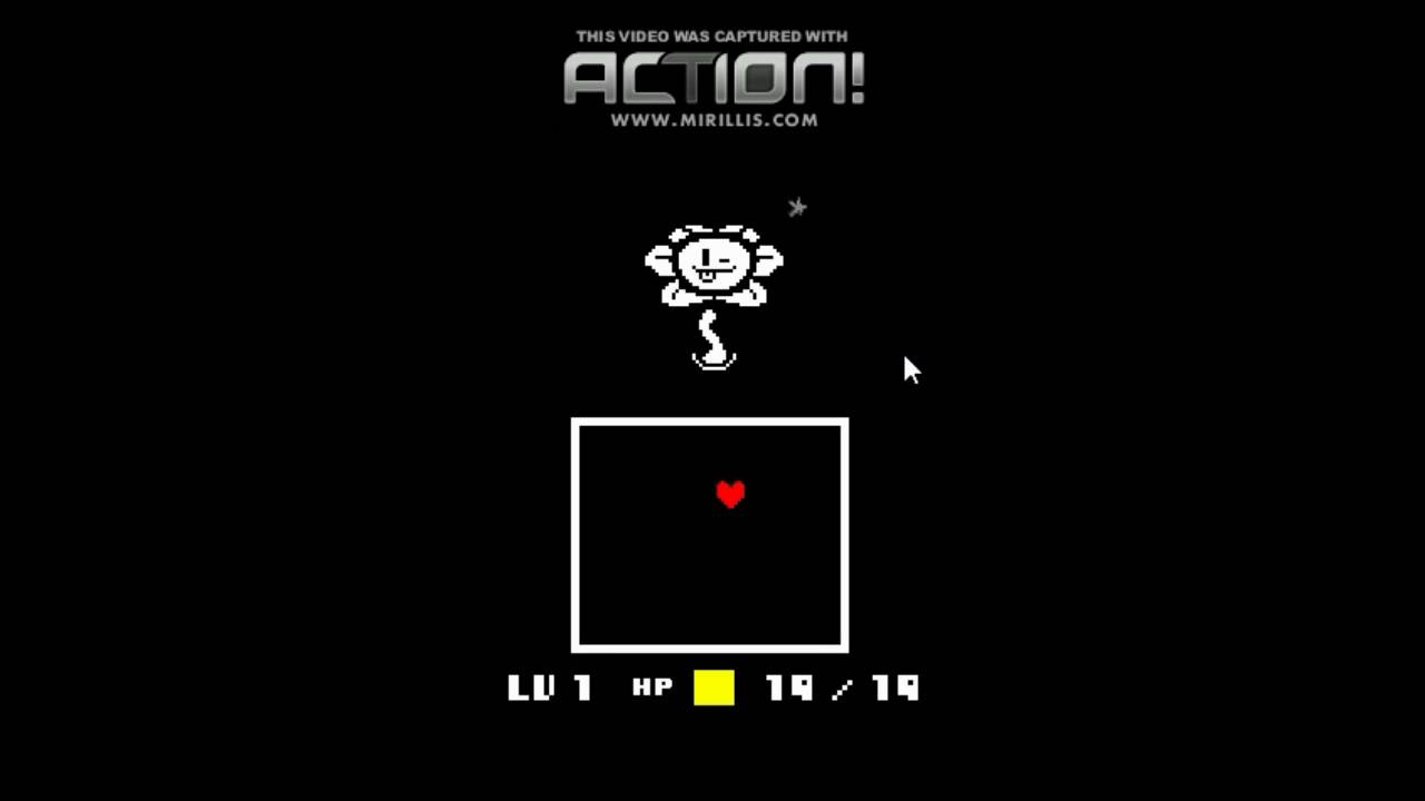 Getting dead by Flowey in the Beginning - YouTube