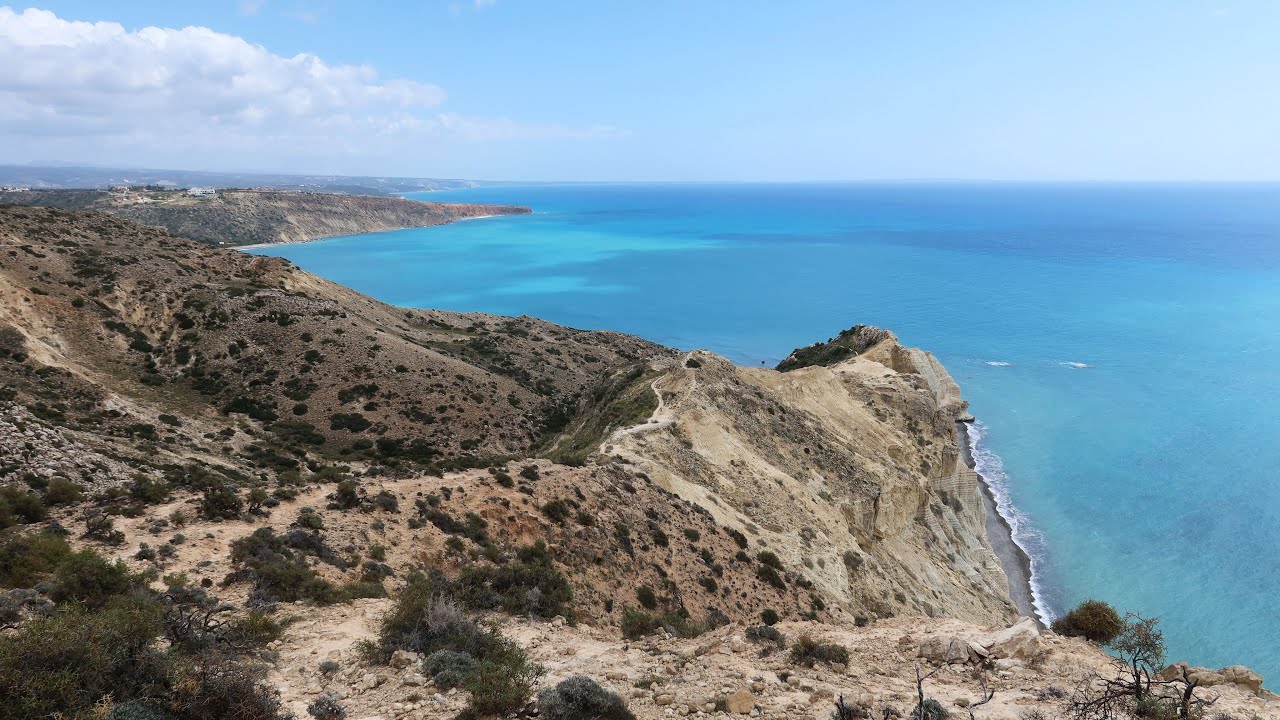 Cape Aspro Trail | Pissouri | Походы Кипр | Тревел влог на Кипре - YouTube