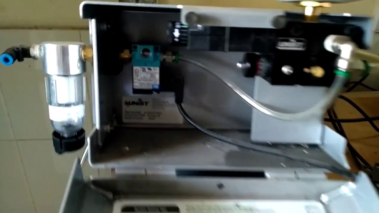 Minimum Quantity Lubrication(MQL) mixing outside a chamber - YouTube