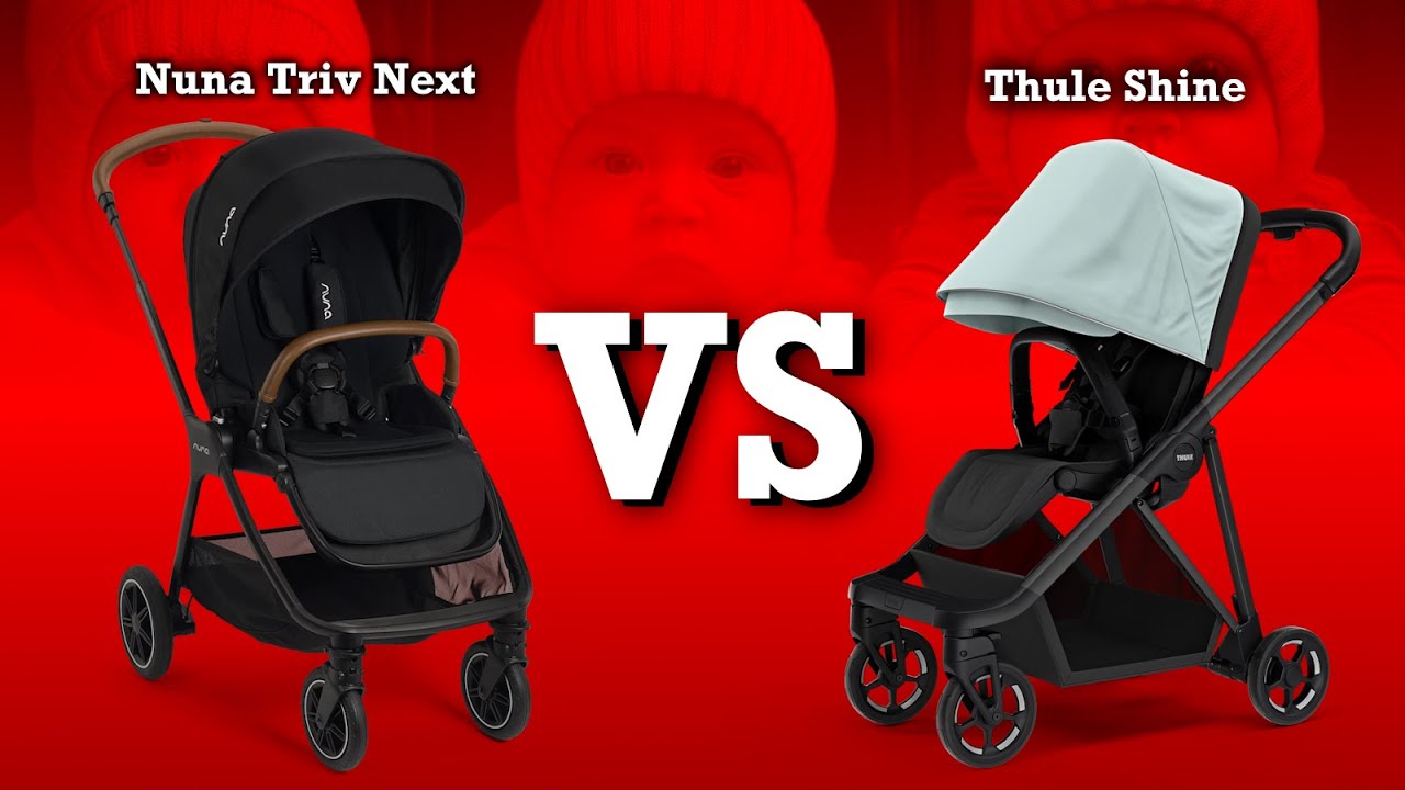 Nuna Triv Next VS Thule Shine: Mechanics, Comfort, Use - YouTube