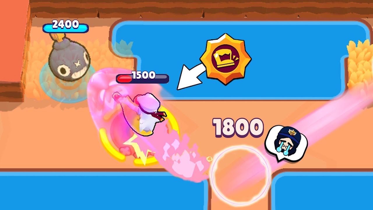 OP FANG's STAR POWER but 100% UNLUCKY‼️ Brawl Stars Funny Moments ...