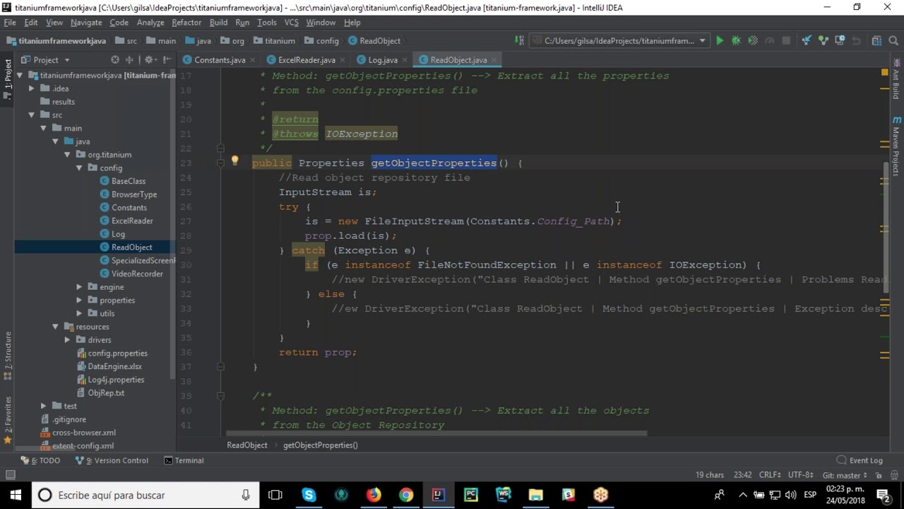 Titanium framework - YouTube