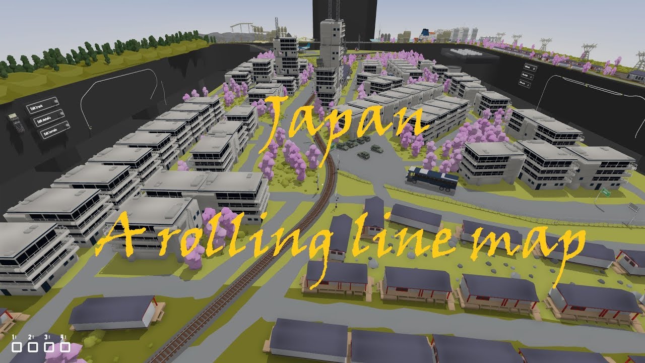 Japan - A Rolling Line map - YouTube