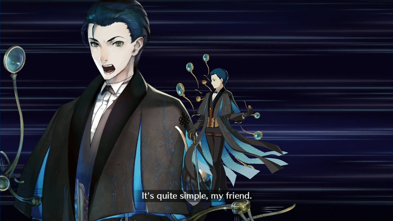 【FGO】FGO NA Sherlock Holmes Noble Phantasm (with subtitle) - YouTube