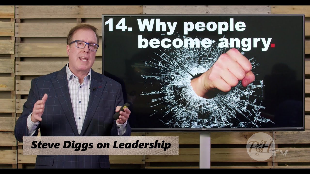 Leadership: Why People Become Angry, with Steve Diggs at ...