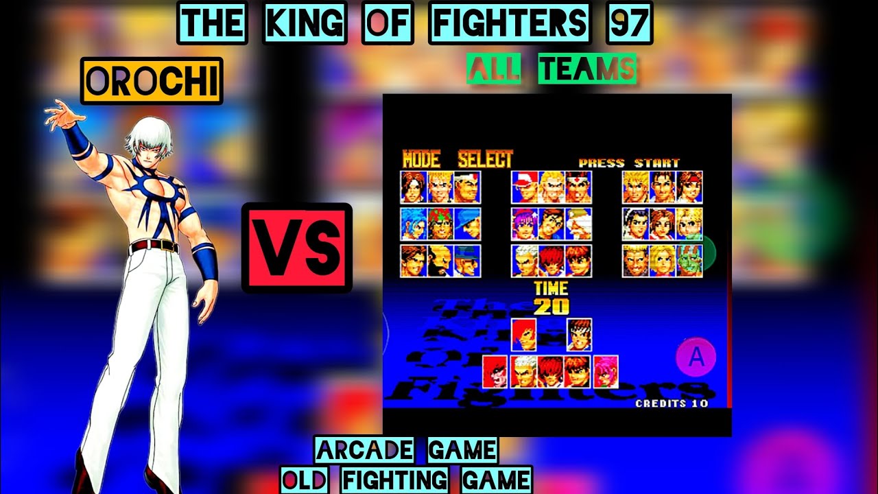 OROCHI VS ALL TEAMS | OLD ARCADE GAME | ANAS GAMING - YouTube