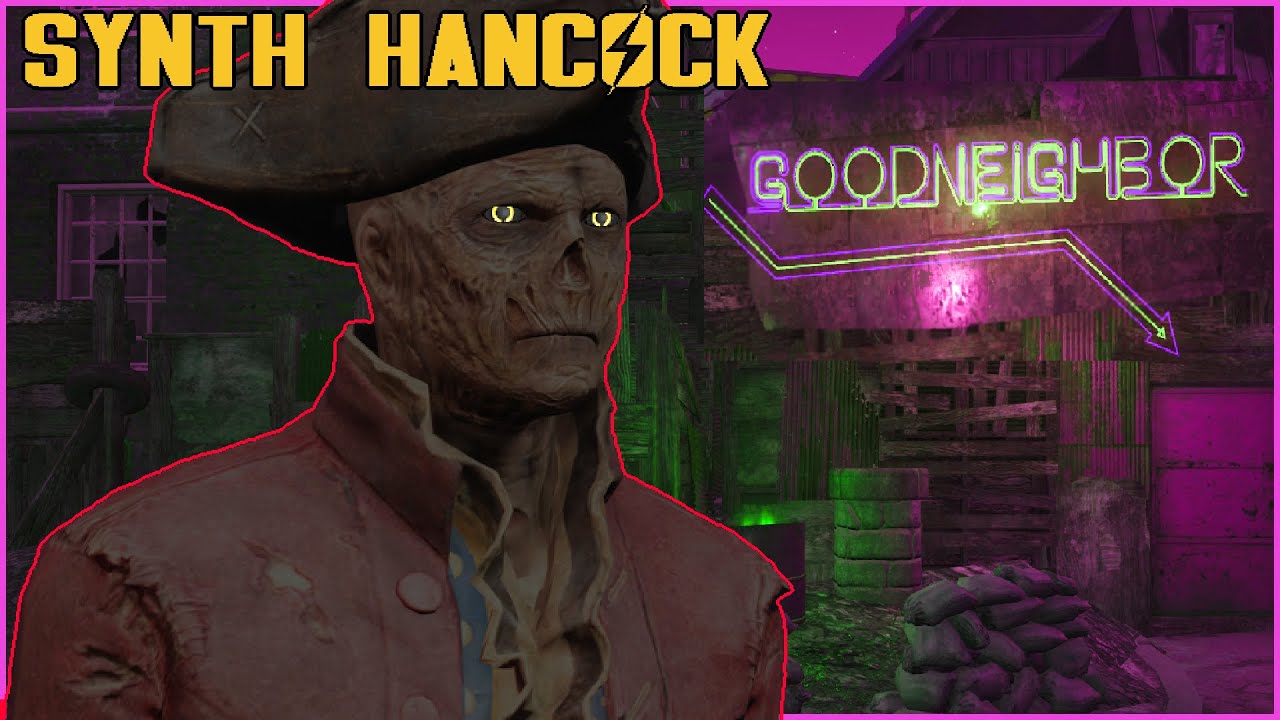 Fallout 4 MOD | SYNTH HANCOCK | FO4 mods 2022 - YouTube