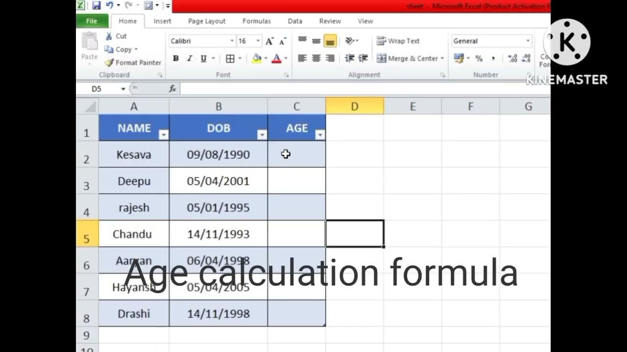 || Microsoft excel interview questions || formulas application in excel sheet || - YouTube