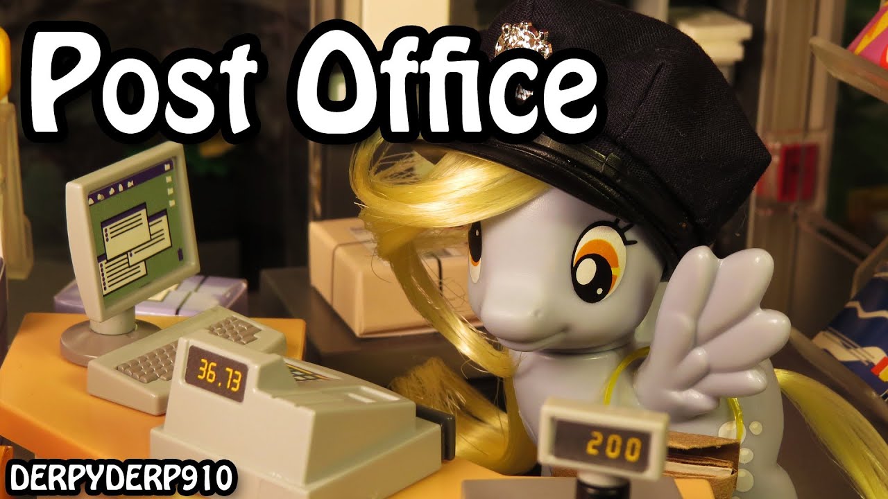 A Derpy Delivery 1: My Little Pony / Playmobil Post Office Toy Review ...