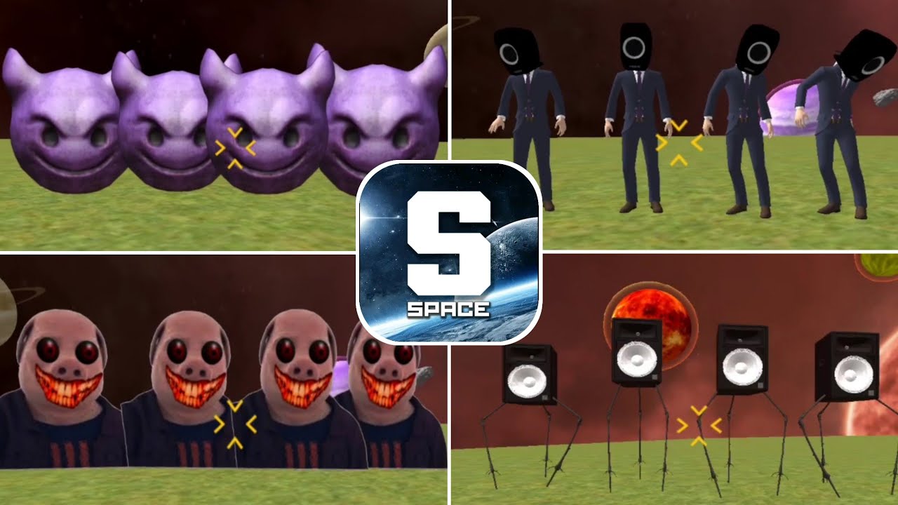 NEW NEXTBOT Sandbox In Space • Mod Editor | Fiend And New Speakerman ...