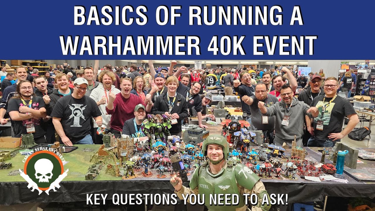 Running Your Own Warhammer 40k Event - YouTube