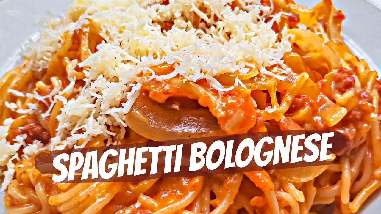 SAUS SPAGHETTI BOLOGNESE SEDERHANA | SPAGHETTI SAUCE BOLOGNESE SIMPLE ...