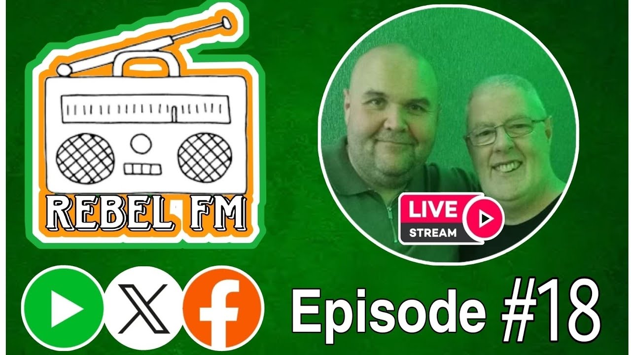 Rebel fm LIVE Episode #18 Weds 21st Aug 24 with Big Ro & Marty - YouTube