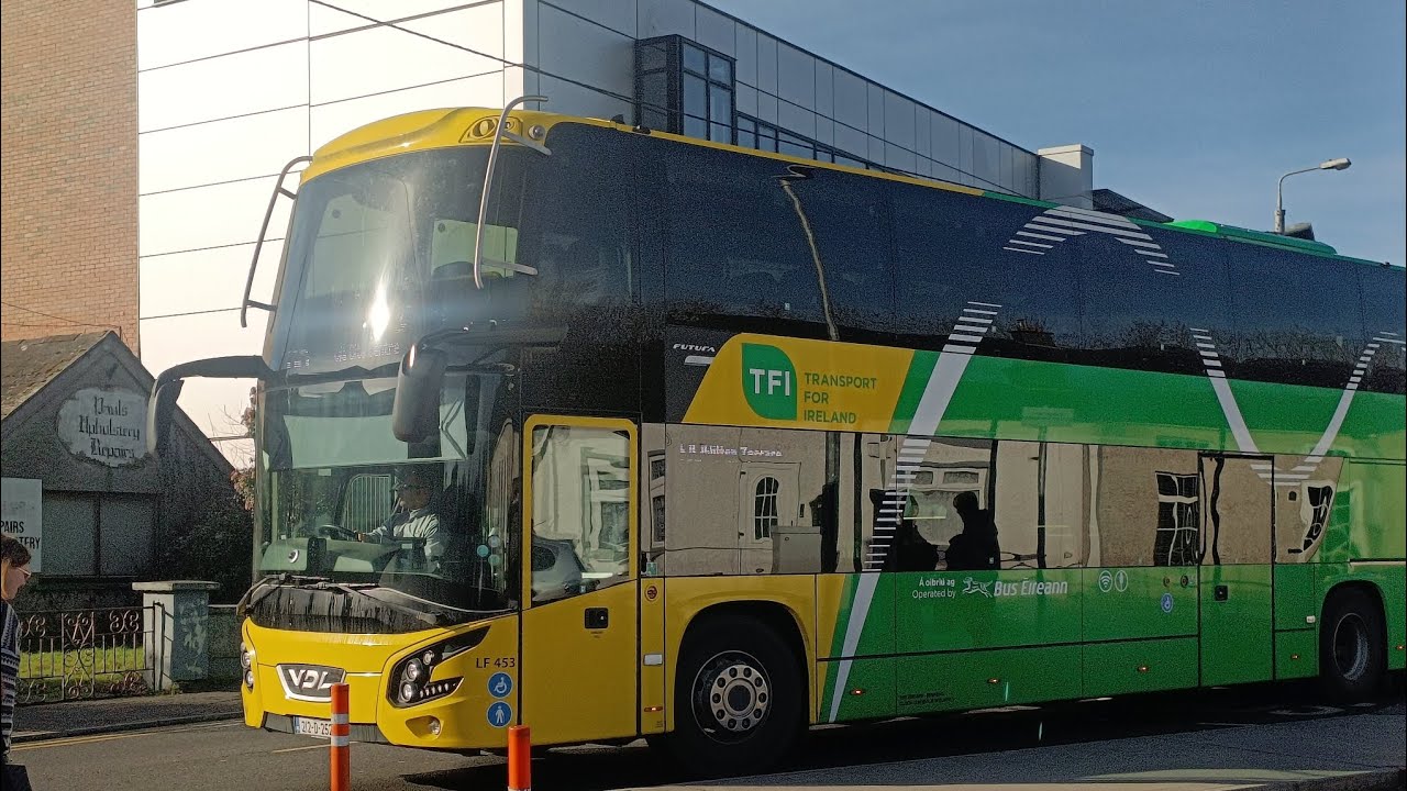 Bus Ride | Bus Éireann: NX to Navan (Blanchardstown - X) | LF453 - YouTube