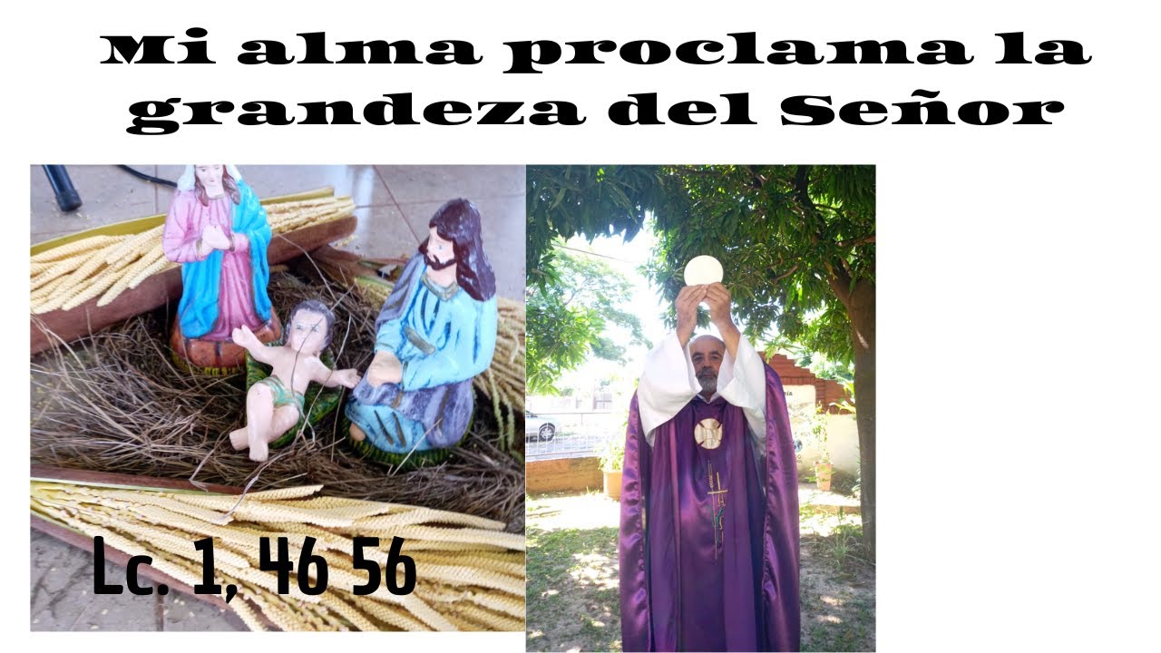El magníficat, Maria canta Lc 1, 46- 56 #cristianos #dios #jesus #fe # ...