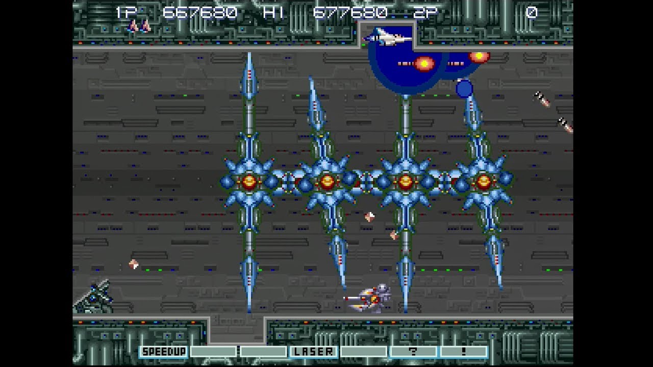 Gradius III (Arcade/PS2) Full Run on Wait Level 0 (No Slowdown) - YouTube
